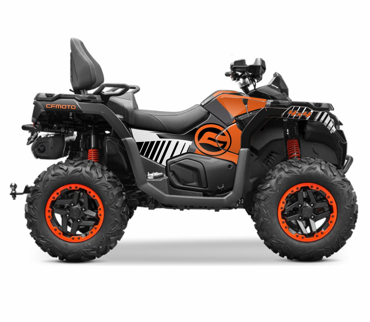 Racer Graphics kit for CF MOTO – MZR Graphics